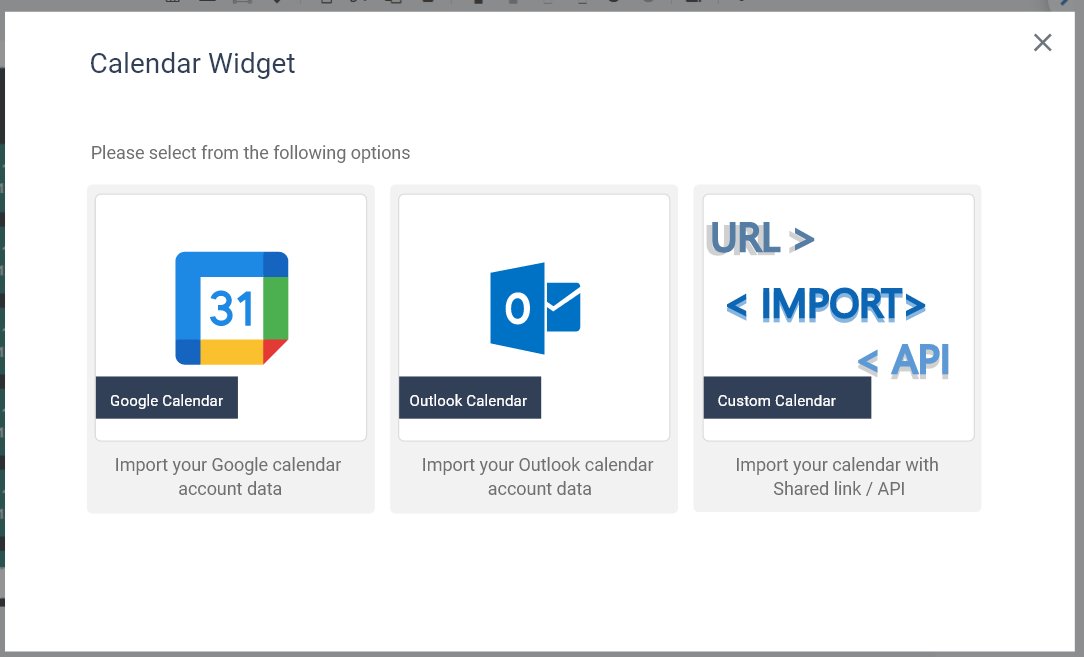 Enhancing Digital Scheduling with Updated Calendar Widget